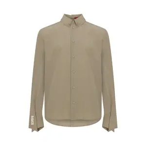 PCFG Neutrals / Pure Cotton Woven Shirt Fit Patch - Green