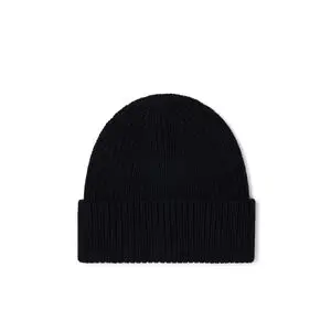 ARCTIC FOX & CO. The Merino Wool Beanie Arctic Coal - Black