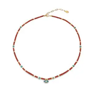 ATELIER PETITES PIERRES Porto Coral Necklace - Gold