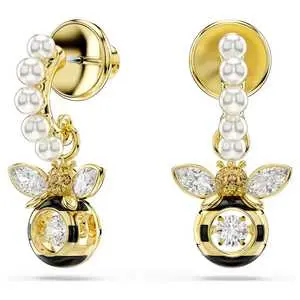 SWAROVSKI Idyllia Arrow And Heart Drop Earrings With Crystal Embellishments - Multicoloured