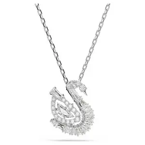 SWAROVSKI Swan Pendant Necklace - White