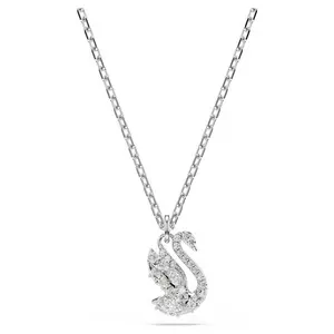 SWAROVSKI Swan Pendant Necklace - White
