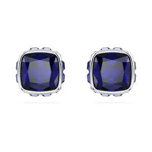 SWAROVSKI Square-cut Crystal Stud Earrings - Blue