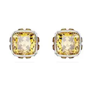 SWAROVSKI Birthstone Stud Earrings - Yellow