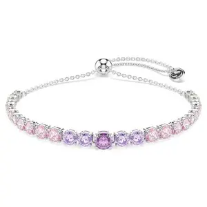 SWAROVSKI Matrix Tennis Bracelet With Zirconia - Multicoloured