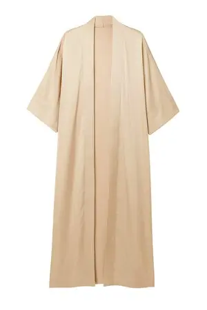 ZAFUR Destiny Kimono In Gilded Beige