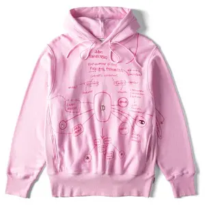 SWAROVSKI Abc. X Swarovski Melange Pullover With Crystal Embellishments Pink