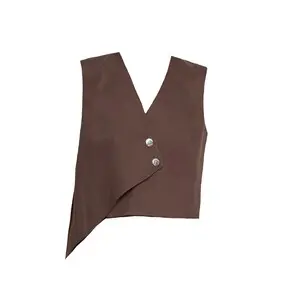 MIRIMALIST Ixir Vest - Brown