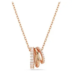 SWAROVSKI Hyperbola Pendant Necklace With Pavé-set Zirconia - White