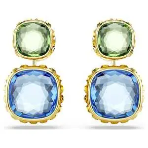 SWAROVSKI Chroma Drop Earrings With And Clear Crystals - Multicoloured