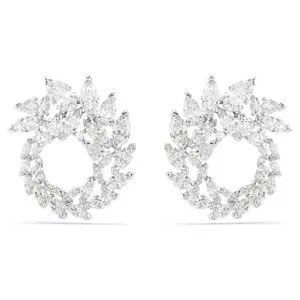 SWAROVSKI Mesmera Hoop Earrings - White