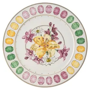 SWAROVSKI Idyllia Service Plate - Multicoloured