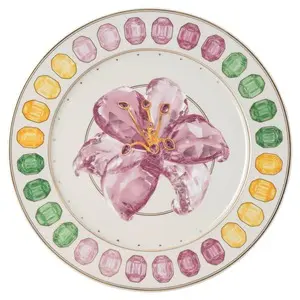 SWAROVSKI Idyllia Service Plate - Multicoloured
