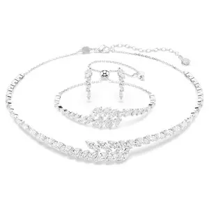 SWAROVSKI Mesmera Jewellery Set With Zirconia - White