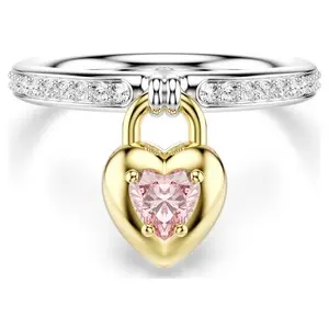 SWAROVSKI Idyllia Motif Ring With Crystal Accents - Pink