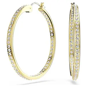 SWAROVSKI Swarovski Sommerset Hoop Earrings With Crystal Pavé