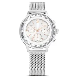 SWAROVSKI Nova Chrono Watch Silver Tone