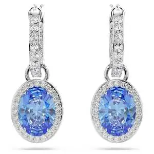 SWAROVSKI Constella Drop Earrings With Zirconia - Blue