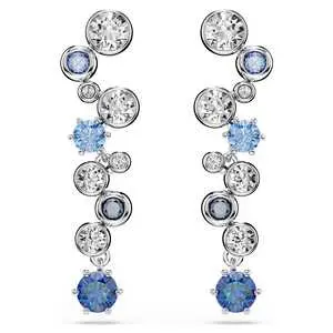 SWAROVSKI Constella Drop Earrings With Zirconia - Blue