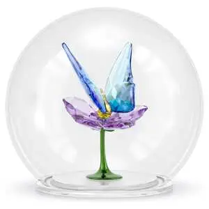 SWAROVSKI Idyllia Glass Ball Butterfly And Flower - Multicoloured