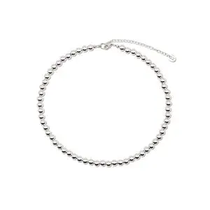 PAS DE MARQUE Sterling Beaded Choker La Chenille Petite