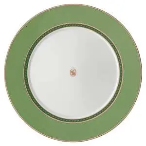 SWAROVSKI Signum Dinner Plate - Green