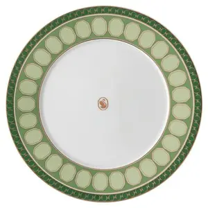 SWAROVSKI Signum Dinner Plate Green