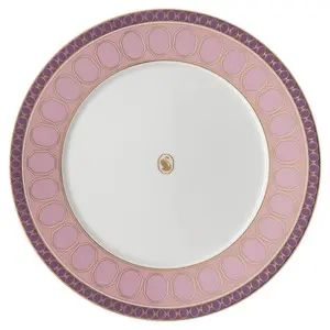 SWAROVSKI Signum Dinner Plate - Pink