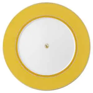 SWAROVSKI Signum Dinner Plate - Yellow