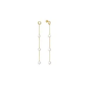 ONNA LONDON Heritage Keshi Pearl Dropdown Earing - Gold