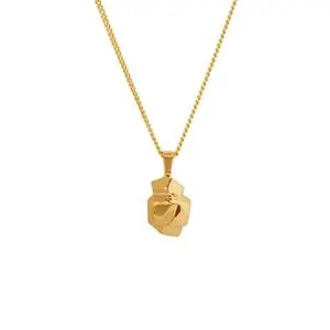 EDGE ONLY Rock Pendant 18ct Vermeil - Gold