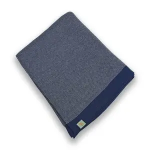 OTTO & SPIKE Lightweight Wool Blankets Lolly Indigo Medium - Blue