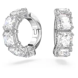 SWAROVSKI Matrix Clip Earrings - White