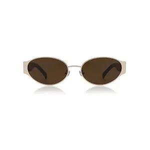 A. Kjærbede Bella Sunglasses Gold Demi Tortoise - Brown