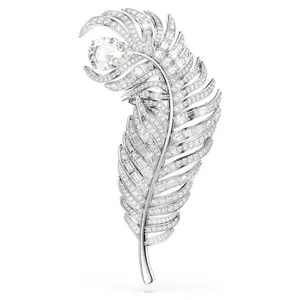 SWAROVSKI Vienna Brooch - White