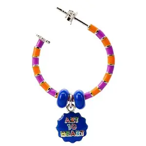 PINNOLE Art To Heart Earring Mix Single - Blue