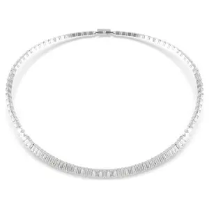 SWAROVSKI Matrix Necklace With Baguette Zirconia - White