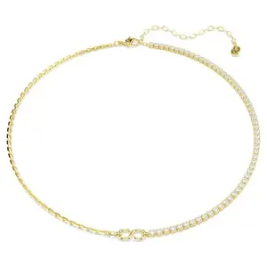 SWAROVSKI Matrix Necklace With Baguette Zirconia - White
