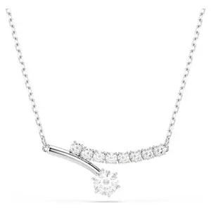 SWAROVSKI Matrix Necklace With Baguette Zirconia - White