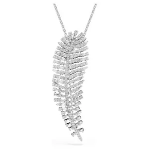 SWAROVSKI Vienna Pendant And Brooch - White