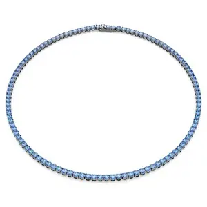 SWAROVSKI Matrix Tennis Necklace - Blue