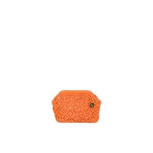 SPRINGMOONATELIER Macrame Handbag - Orange