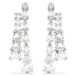SWAROVSKI Matrix Drop Earrings - White