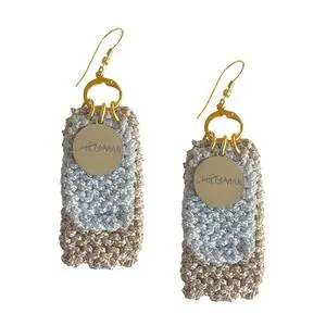 HILO DE MAR Gold / Silver Handmade Earrings - Gold/silver