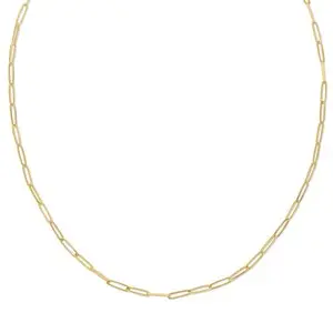 Maya Brenner Designs Elet Long Link Chain 16 - Gold