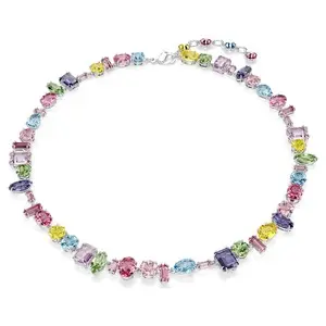 SWAROVSKI Gema Necklace With Crystal Embellishments - Pink