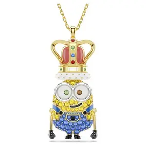 SWAROVSKI Minions King Bob Pendant - Multicoloured