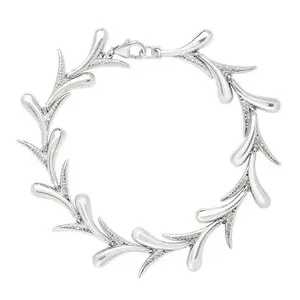 LUCY QUARTERMAINE Solid Sterling Sycamore Bracelet - Silver
