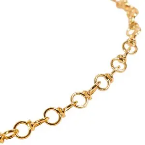 LES REINES Authenticity Chain Necklace 24k Plated - Gold
