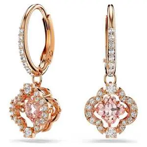 SWAROVSKI Una Drop Earrings - Pink